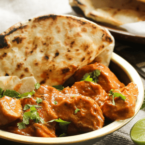 Mutton Keema Naan with Gravy - The Corriander Leaf